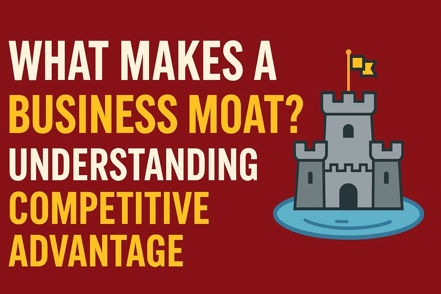 What Makes a Business Moat? Understanding Competitive Advantage ...